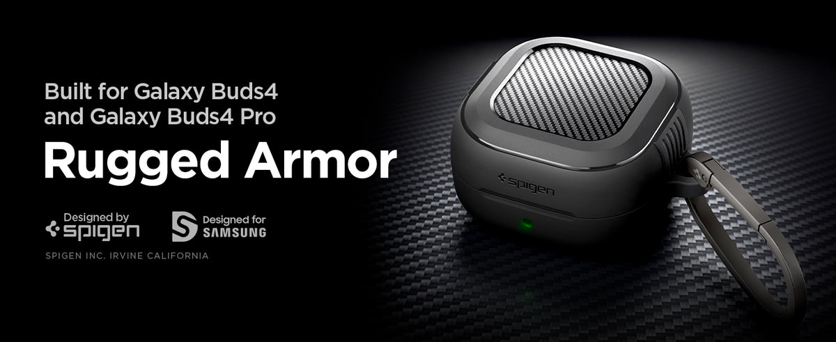 Galaxy Buds 4 Series Case Rugged Armor - Spigen.com Official Site ...