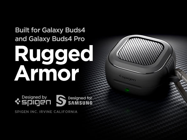 Galaxy Buds 4 Series Case Rugged Armor - Spigen.com Official Site ...