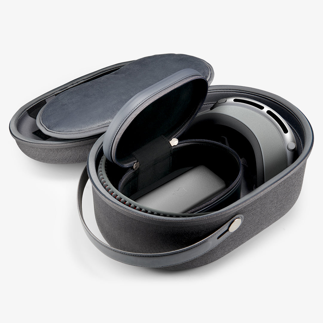 Natural Titanium Collection Apple Vision Pro Klasden Pouch Tesla ...