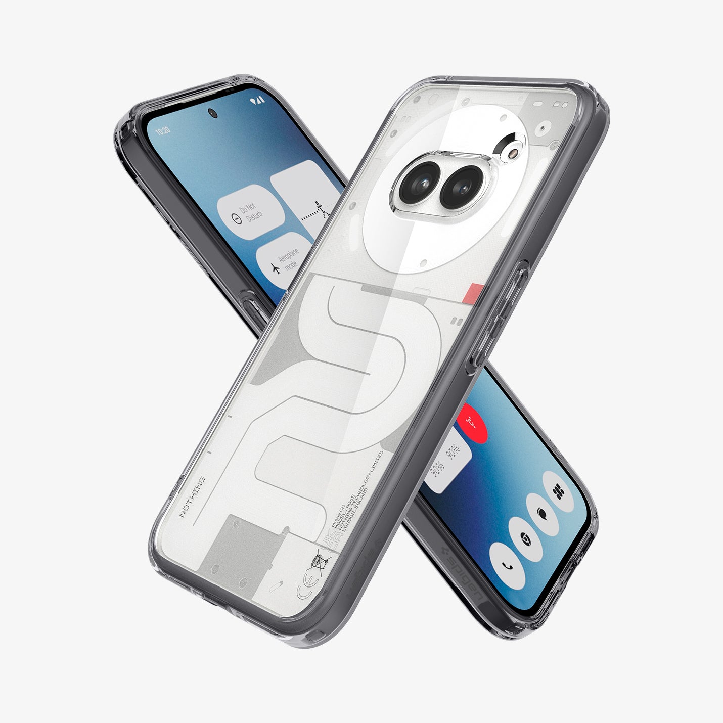 ACS07583 - Nothing Phone (2a) Case Ultra Hybrid in Space Crystal ...