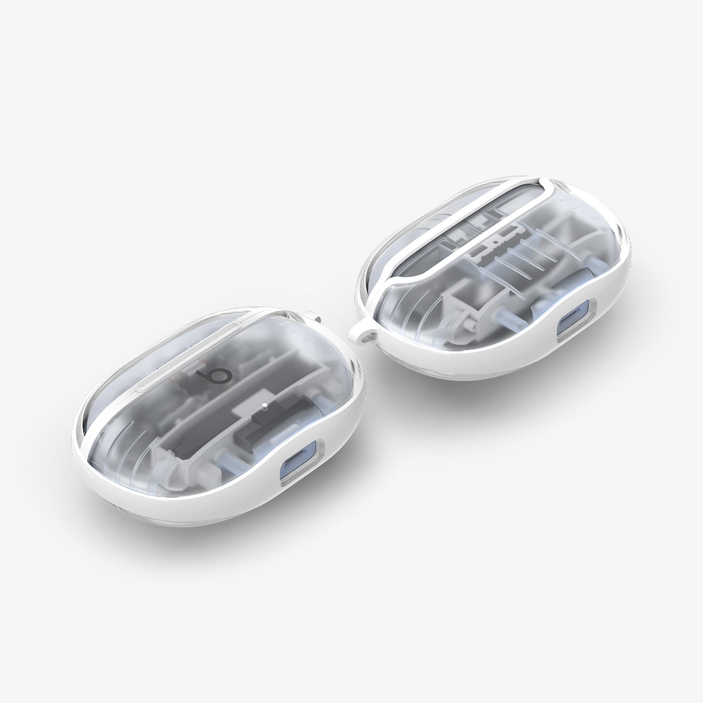 ACS06935 - Beats Studio Buds Case Ultra Hybrid in crystal clear showing ...