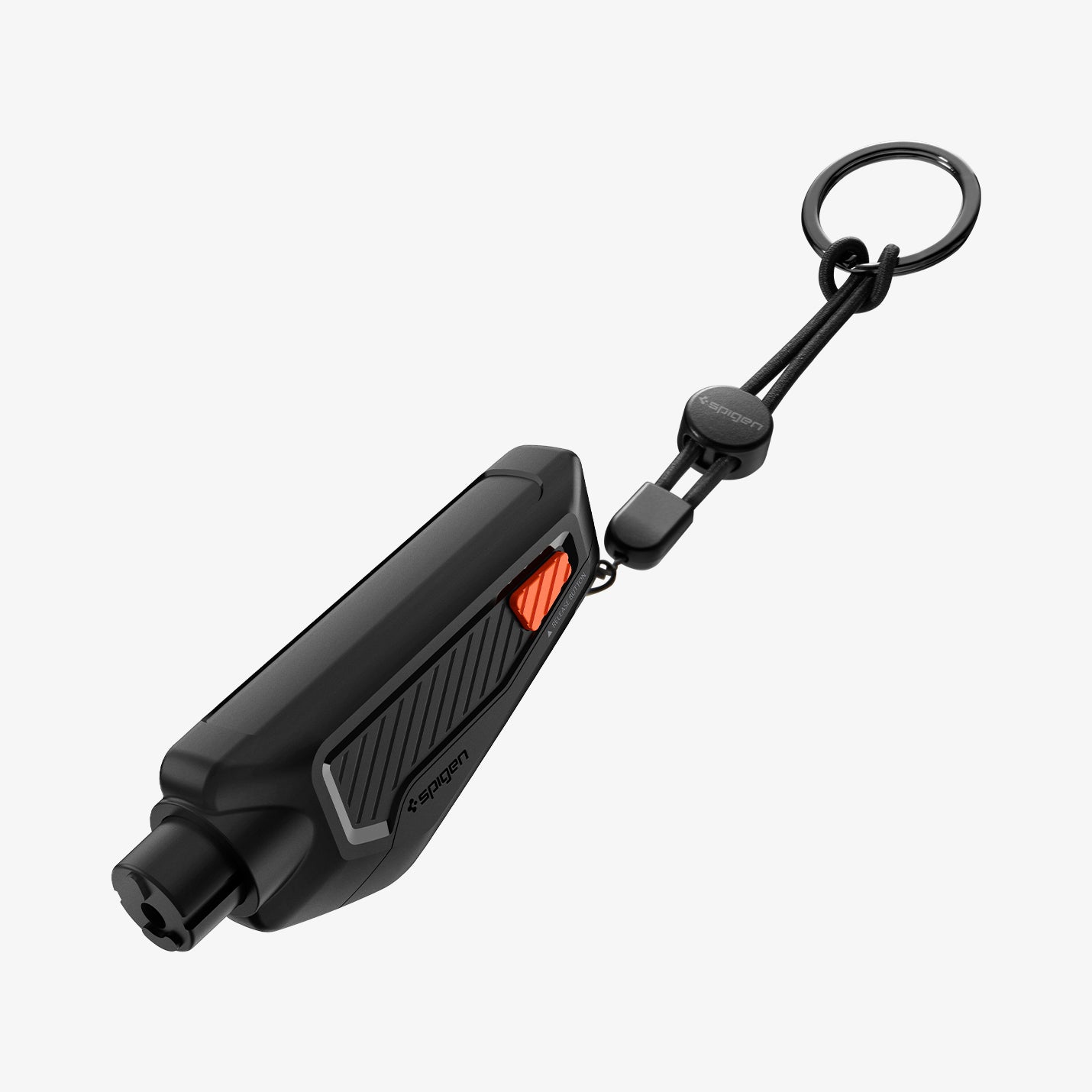 ACP06988 - Car Escape Tool in Black showing the top, round tip, partial ...