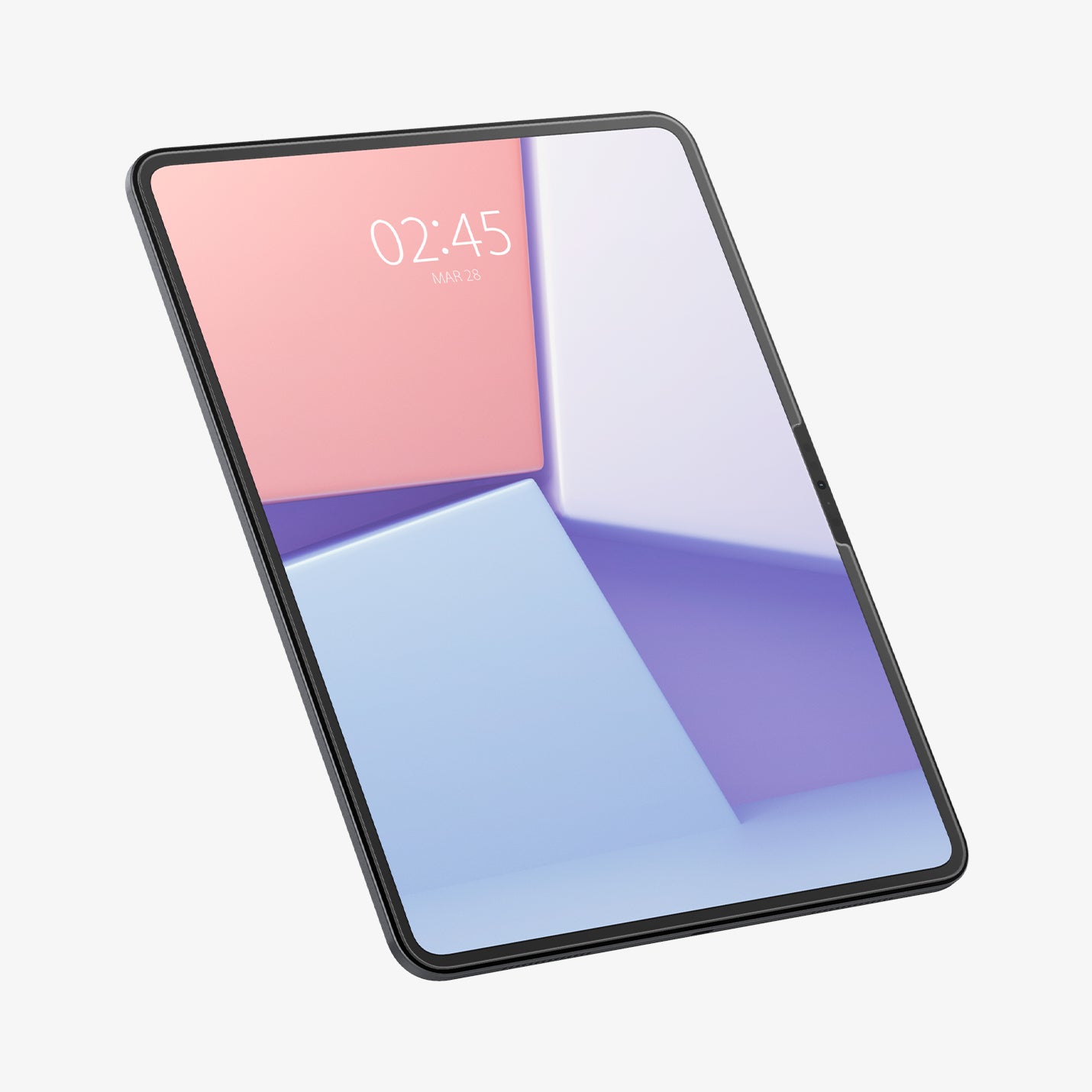 AGL07794 - iPad Pro 12.9-inch Paper Touch EZ Fit in Clear showing the ...