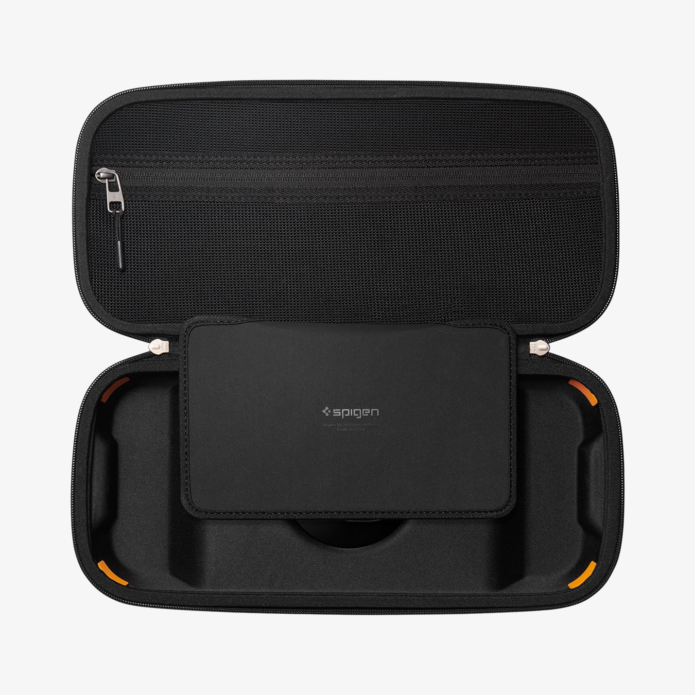 AFA07463 - Legion Go Rugged Armor Pro Pouch in Black showing the top ...