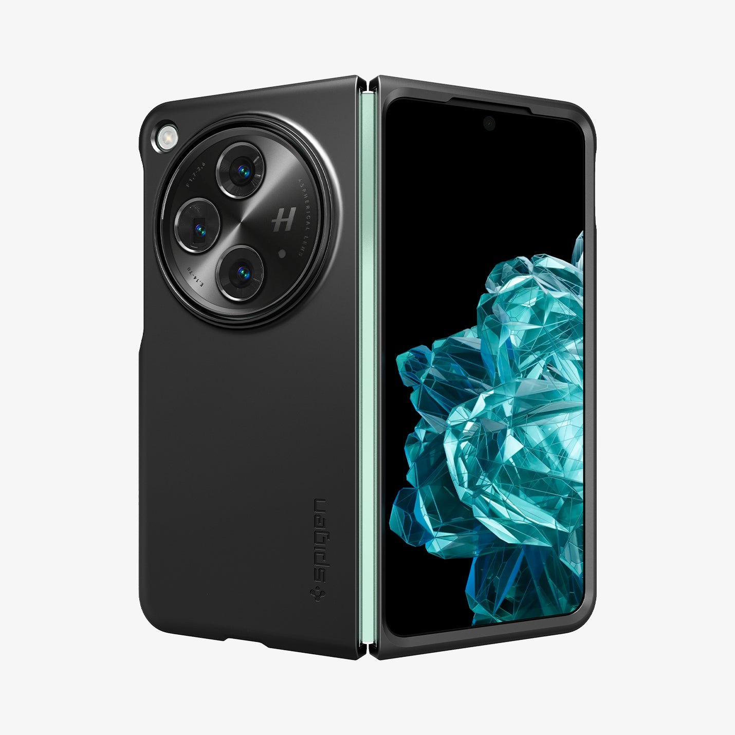 ACS07373 - OnePlus Open Series Case Thin Fit in black showing the back ...