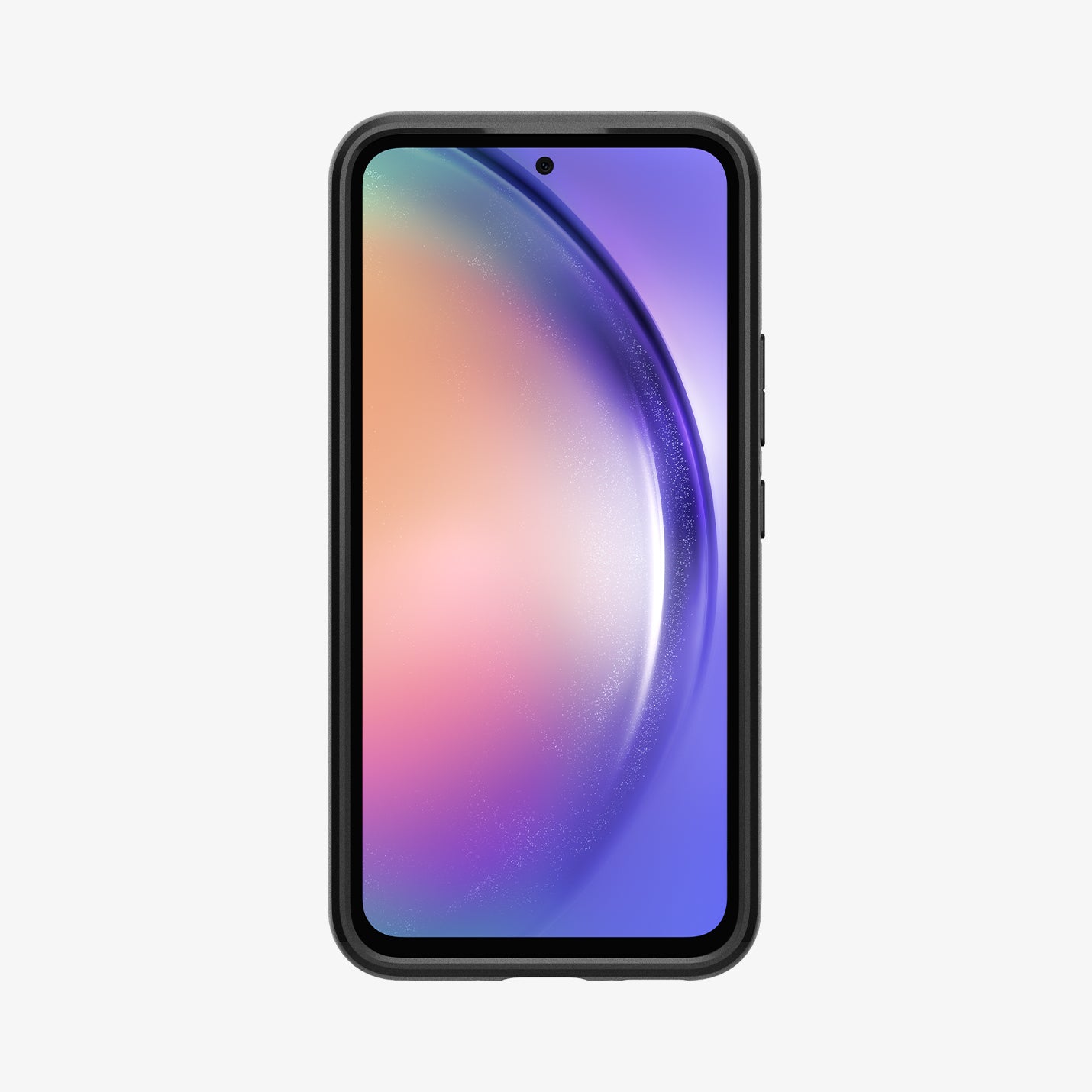 ACS05891 - Galaxy A54 5G Case Optik Armor in Black showing the front