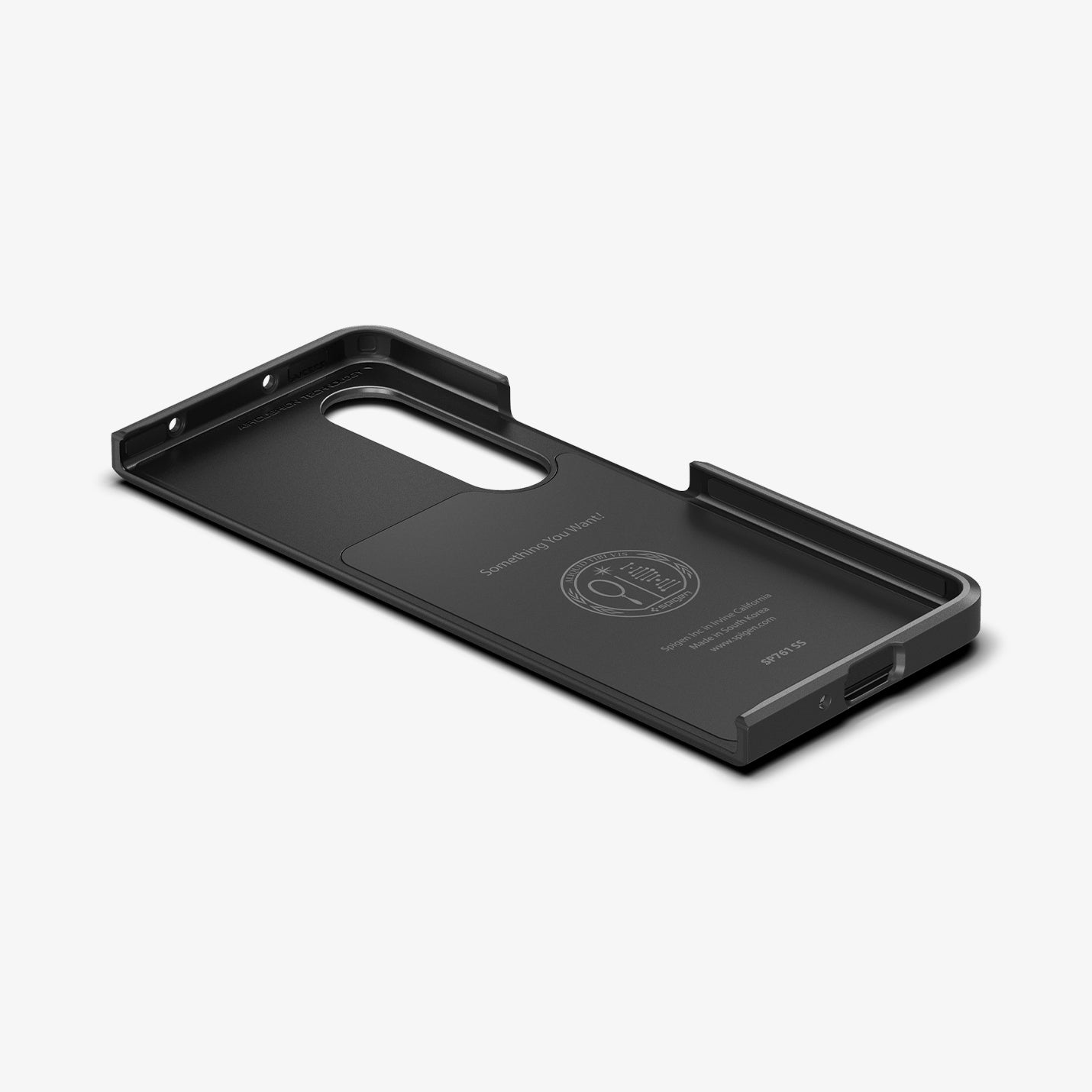 ACS05108 - Galaxy Z Fold 4 Series Slim Armor Slot Case in Black showing ...