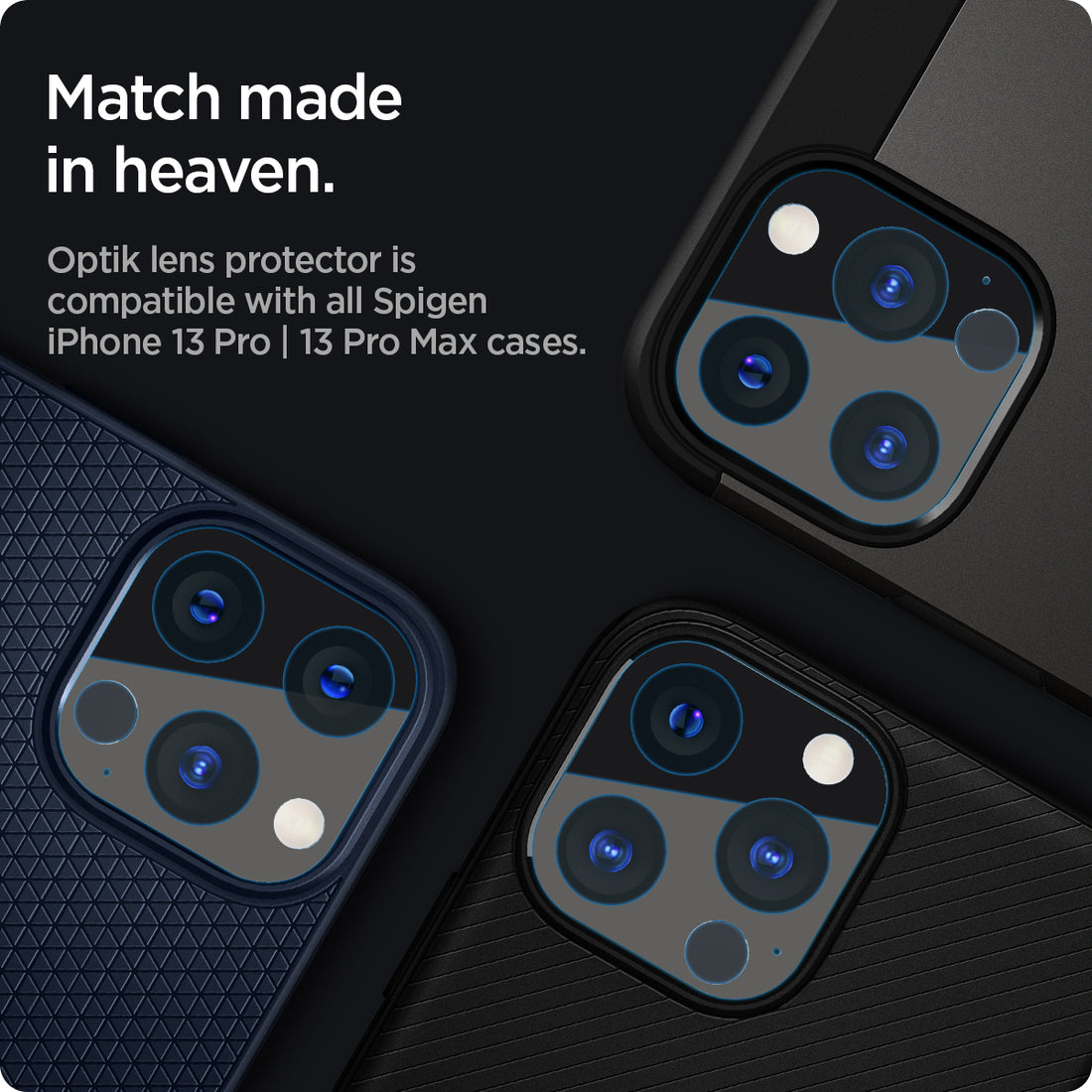 iPhone 13 Series Optik Lens Protector - Spigen.com Official Site ...