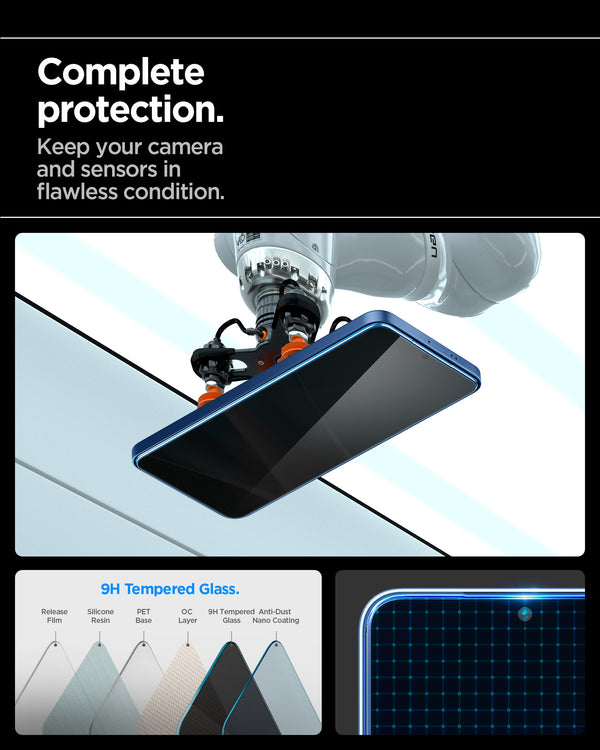 Galaxy S25 Series GLAS.tR EZ Fit Privacy Screen Protector - Spigen.com ...