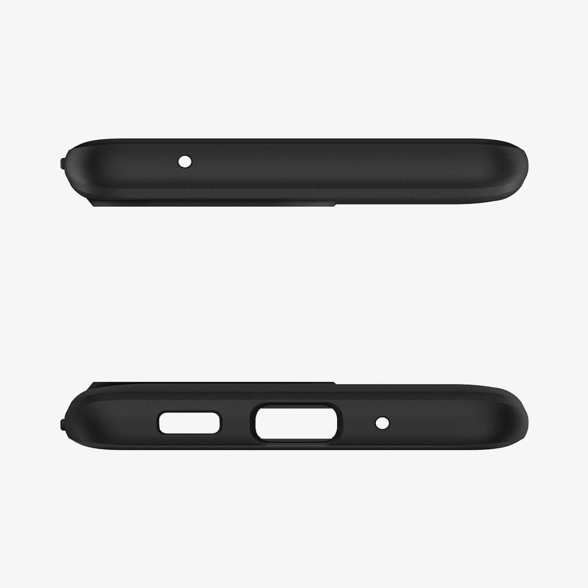 ACS00714 - Galaxy S20 Ultra Ultra Hybrid Case in matte black showing ...
