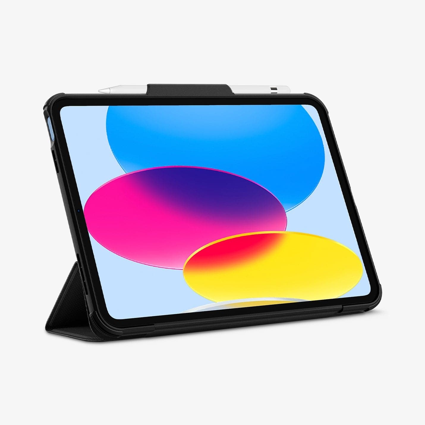 ACS05417 - iPad 10.9" Case Rugged Armor Pro in black showing the front ...