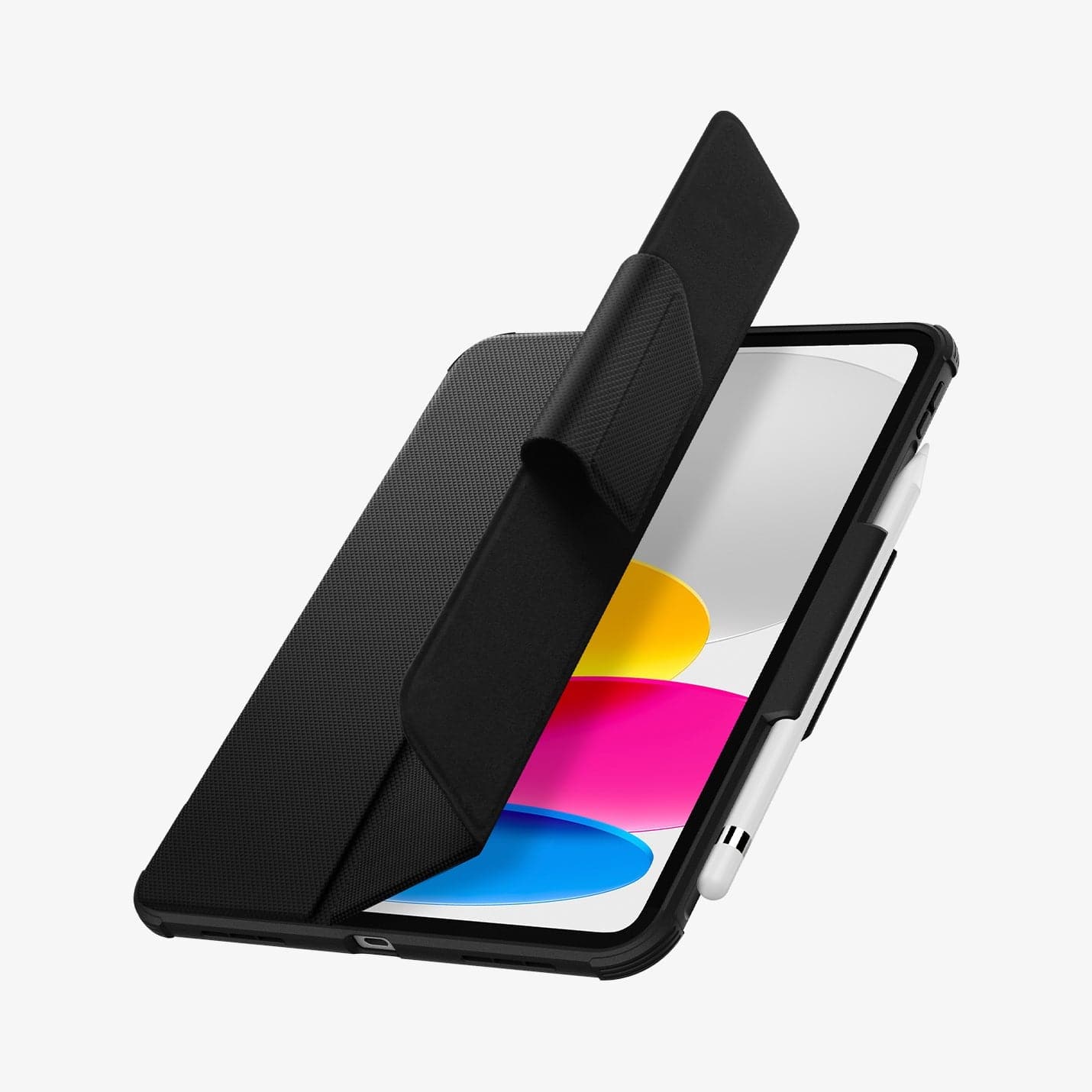 ACS05417 - iPad 10.9" Case Rugged Armor Pro in black showing the front ...