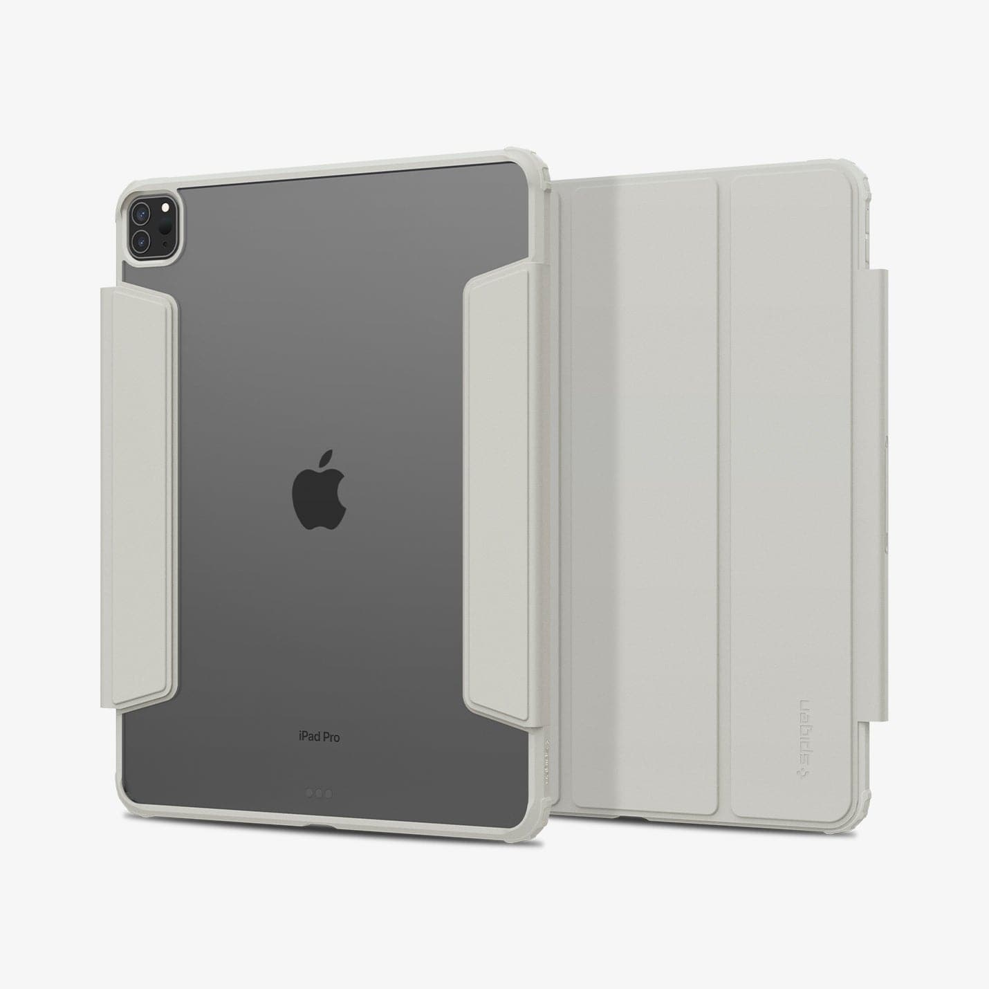 ACS06076 - iPad Pro 12.9" Case Air Skin Pro in gray showing the back ...