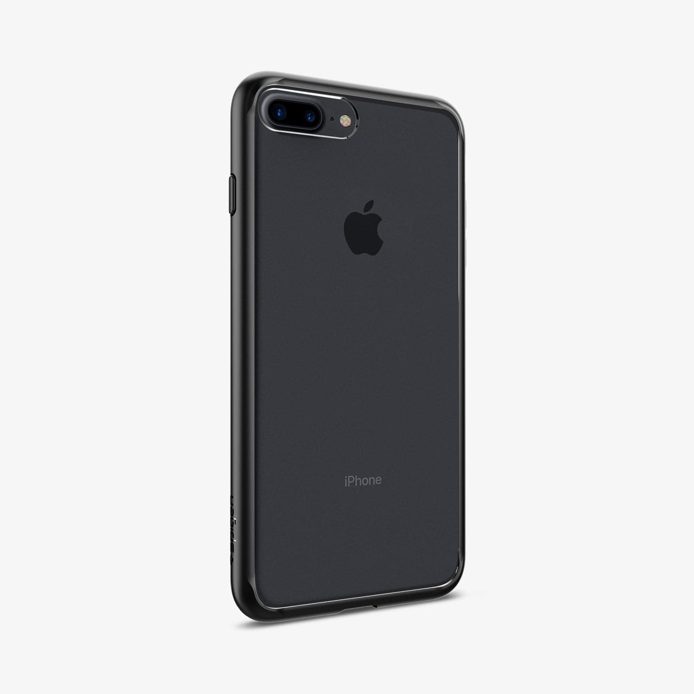 043CS20550 - iPhone 7 Series Ultra Hybrid Case in Black showing the ...
