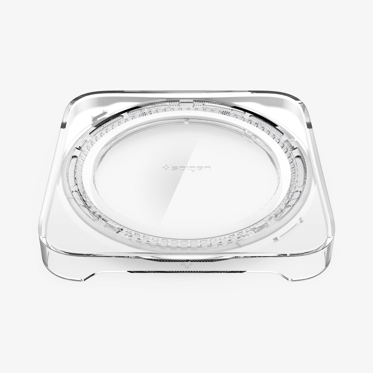 AMP06150 - Apple Mac Mini Stand in crystal clear showing the inside of ...