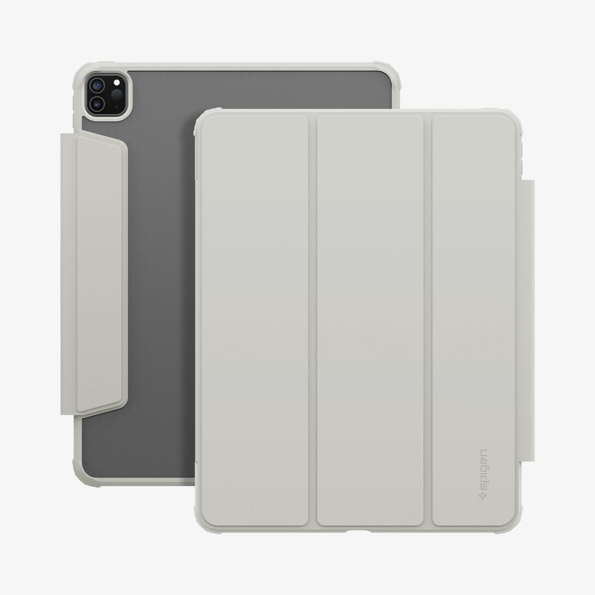 ACS06076 - iPad Pro 12.9" Case Air Skin Pro in gray showing the front ...